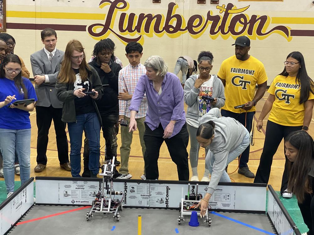 PSRC hosts inaugural high school robotics expo | Purnell Swett High School