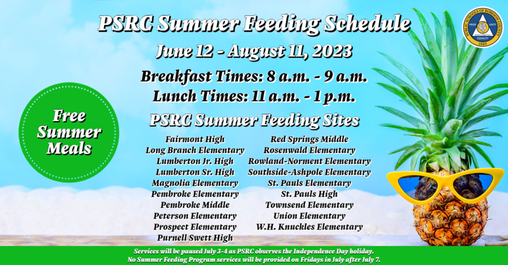 PSRC’s Summer Feeding Program kicks off Monday | Shining Stars ...