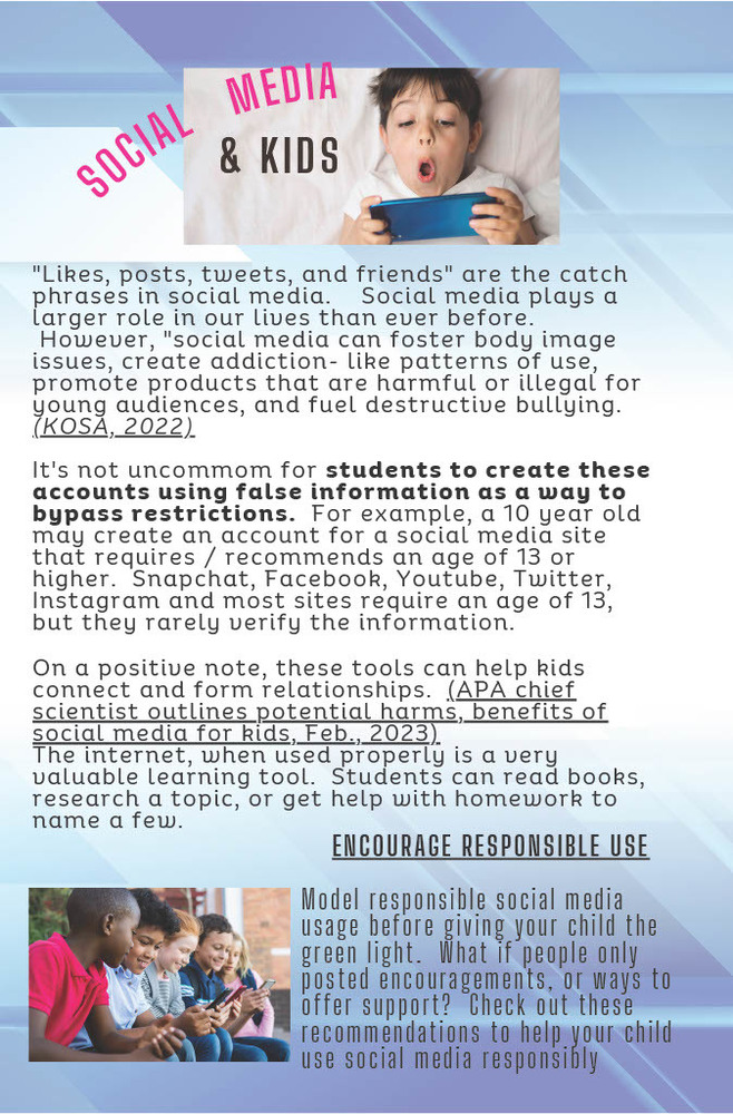 How to encourage safe and responsible social media usage for your child ...