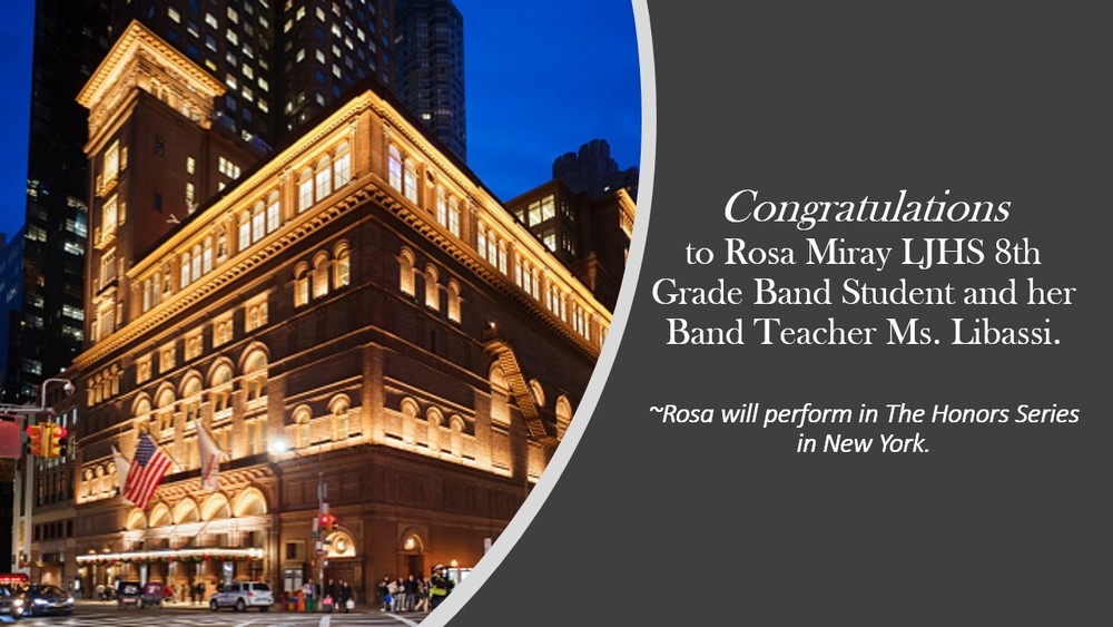 Honor Band Student | Lumberton Jr High School