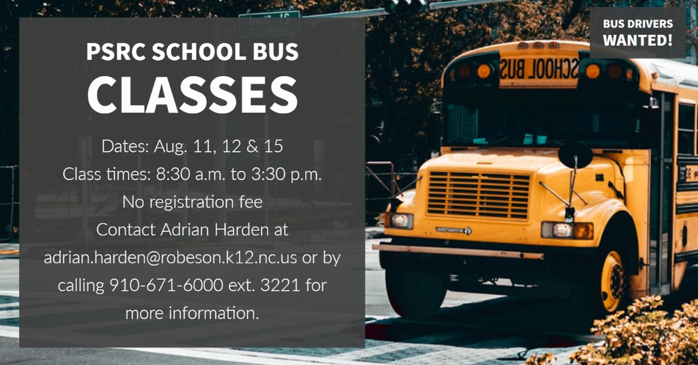 PSRC School Bus Classes to be offered | Magnolia Elementary School