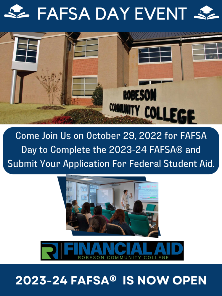 RCC to hold FAFSA event on Oct. 29 | Red Springs High School