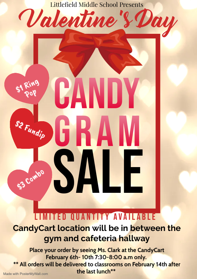Candy Gram Sale | Littlefield Middle School