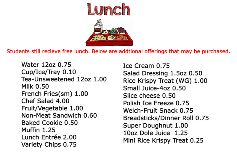 Student Meal Account Access | St. Pauls High School